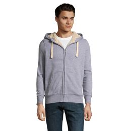 SOLS - Jacke Mit Rei&szlig;verschluss f&uuml;r Herren/Damen Unisex (Grau meliert)