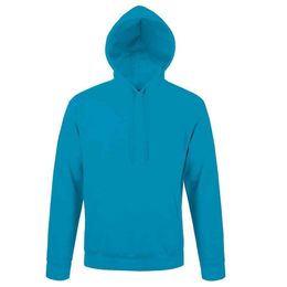 SOLS - "Snake" Kapuzenpullover f&uuml;r Herren/Damen Unisex (Aquablau)