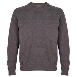 SOLS - "Columbia" Sweatshirt Rundhalsausschnitt f&uuml;r Herren/Damen Unisex (Dunkelgraue Melange)