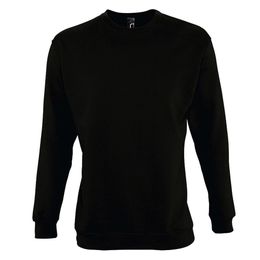 SOLS - "New Supreme" Sweatshirt f&uuml;r Herren/Damen Unisex (Schwarz)