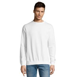 SOLS - "New Supreme" Sweatshirt f&uuml;r Herren/Damen Unisex (Wei&szlig;)