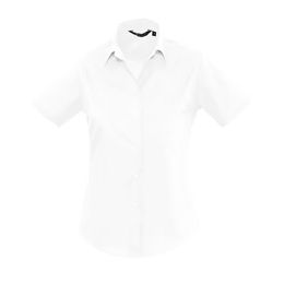 SOLS - "Escape 95" Hemd f&uuml;r Damen kurz&auml;rmlig (Wei&szlig;)