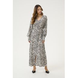 Kaffe Kleid Loose fit Black Oyster/Moonstruck Animal dark grey