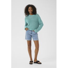 Kaffe Strickpullover Regular fit teal