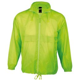 SOLS - "Surf" Windjacke f&uuml;r Herren/Damen Unisex (Neon Lindgr&uuml;n)