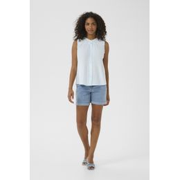 Kaffe Kurzarm-Bluse Regular fit Nantucket Breeze pale blue
