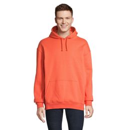 SOLS - "Condor" Kapuzenpullover f&uuml;r Herren/Damen Unisex (Pop Orange)