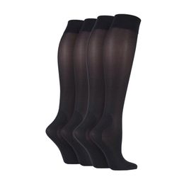 Unisex 4 Paar 40 Denier Graduierte Kompressionsstr&uuml;mpfe &ndash; Belebende Socken