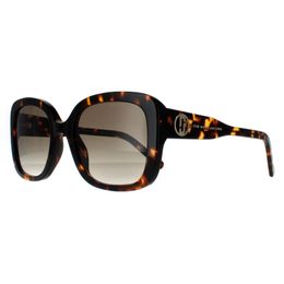 Marc Jacobs Schmetterling Damen Havanna Braun Farbverlauf MARC 625/S