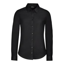 SOLS - "Blake" Hemd f&uuml;r Damen Lang&auml;rmlig (Schwarz)