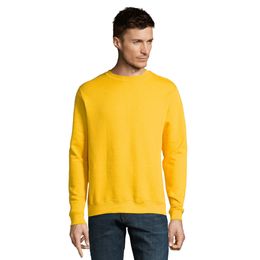 SOLS - "New Supreme" Sweatshirt f&uuml;r Herren/Damen Unisex (Gold)