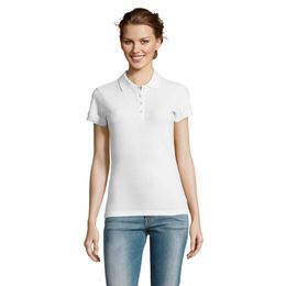 SOLS - "People" Poloshirt f&uuml;r Damen (Wei&szlig;)