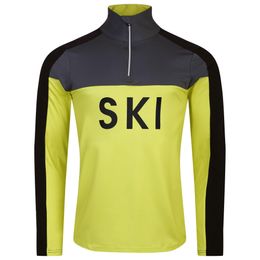 Dare 2b - "Ski" Base Layer Oberteil f&uuml;r Herren (Neon-Gr&uuml;n/Ebenholz-Grau)
