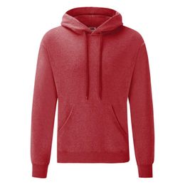 Fruit of the Loom - "Classic" Kapuzenpullover f&uuml;r Herren/Damen Unisex (Heide Rot)