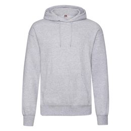 Fruit of the Loom - "Classic" Kapuzenpullover f&uuml;r Herren/Damen Unisex (Grau meliert)