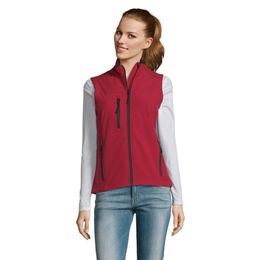 SOLS - "Rallye" Weste f&uuml;r Damen &Auml;rmellos (Rot)