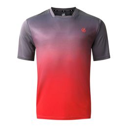 Dare 2b - "Trackstand II" T-Shirt f&uuml;r Herren (Boulevardgr&uuml;n/Leuchtend Rot)