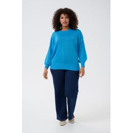 Kaffe Strickpullover Regular fit blue