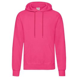 Fruit of the Loom - "Classic" Kapuzenpullover f&uuml;r Herren/Damen Unisex (Fuchsie)