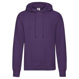 Fruit of the Loom - "Classic" Kapuzenpullover f&uuml;r Herren/Damen Unisex (Violett)