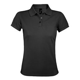 SOLS - "Prime" Poloshirt f&uuml;r Damen (Dunkelgrau unifarben)