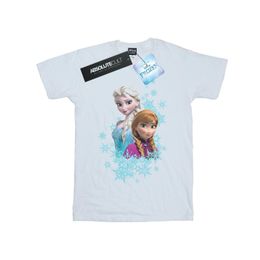 Disney - "Frozen" T-Shirt f&uuml;r Damen (Wei&szlig;)