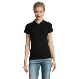 SOLS - "Perfect" Poloshirt f&uuml;r Damen (Schwarz)