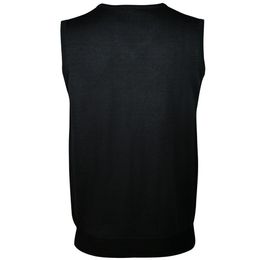 SOLS Unisex Gentlemen Pullunder mit V-Ausschnitt (Schwarz)