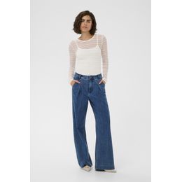 Kaffe Langarm-Shirt KAnanna Langarm-Shirt Tight fit
