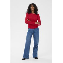 Kaffe Strickpullover KAiris Strickpullover Regular fit red