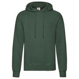 Fruit of the Loom - "Classic" Kapuzenpullover f&uuml;r Herren/Damen Unisex (Flaschengr&uuml;n)