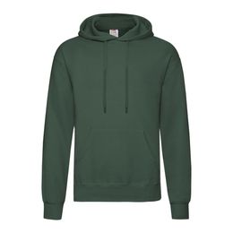 Fruit of the Loom - Kapuzenpullover Leicht f&uuml;r Herren/Damen Unisex (Flaschengr&uuml;n)