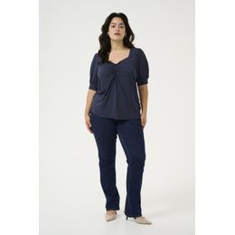 Kaffe T-shirt Tight fit marine