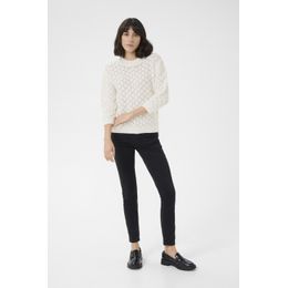 Kaffe Strickpullover Loose fit white