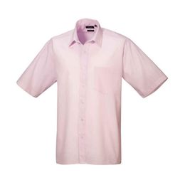Premier - Hemd f&uuml;r Herren kurz&auml;rmlig (Pink)