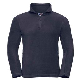 Russel Athletic Russell - Fleece-Oberteil mit kurzem Rei&szlig;verschluss f&uuml;r Herren - F&uuml;r Au&szlig;en (Dunkelblau)