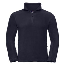 Russel Athletic Russell Herren Outdoor Fleecepullover mit Rei&szlig;verschluss am Kragen (Dunkelblau)