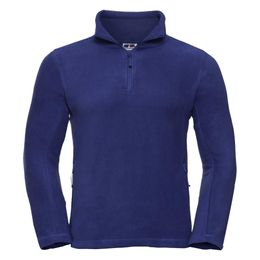 Russel Athletic Russell Herren Outdoor Fleecepullover mit Rei&szlig;verschluss am Kragen (K&ouml;nigsblau)