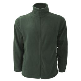 Russel Athletic Russell Herren Outdoor-Fleecejacke (Flaschengr&uuml;n)