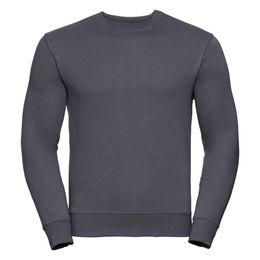 Russel Athletic Russell Herren Authentic Sweatshirt, schmaler Schnitt (Anthrazit)