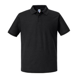 Russel Athletic Russell - "Authentic Eco" Poloshirt f&uuml;r Herren (Schwarz)