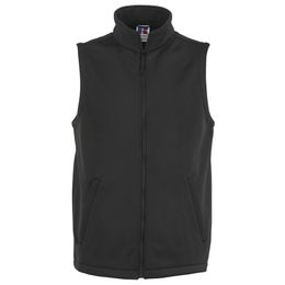 Russel Athletic Russell Smart Herren Softshell-Weste (schwarz)