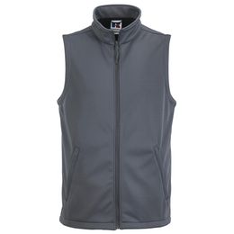 Russel Athletic Russell Smart Herren Softshell-Weste (Grau)