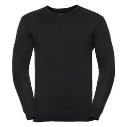 Russel Athletic Russell Collection - Sweatshirt V-Ausschnitt f&uuml;r Herren (Schwarz)