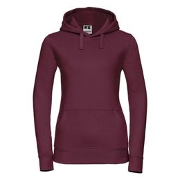 Russel Athletic Russell - "Authentic" Kapuzenpullover f&uuml;r Damen (Burgunderrot)