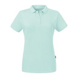 Russel Athletic Russell - Poloshirt, Baumwolle aus biologischem Anbau f&uuml;r Damen (Wasserblau)