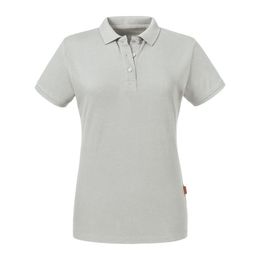 Russel Athletic Russell - Poloshirt, Baumwolle aus biologischem Anbau f&uuml;r Damen (Steinfarben)