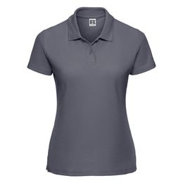 Russel Athletic Russell - "Classic" Poloshirt f&uuml;r Damen (Grau unifarben)