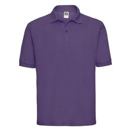 Russel Athletic Russell - "Classic" Poloshirt f&uuml;r Herren (Violett)