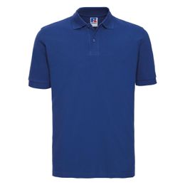 Russel Athletic Russell Herren Polo-Shirt, Kurzarm (Helles Royalblau)